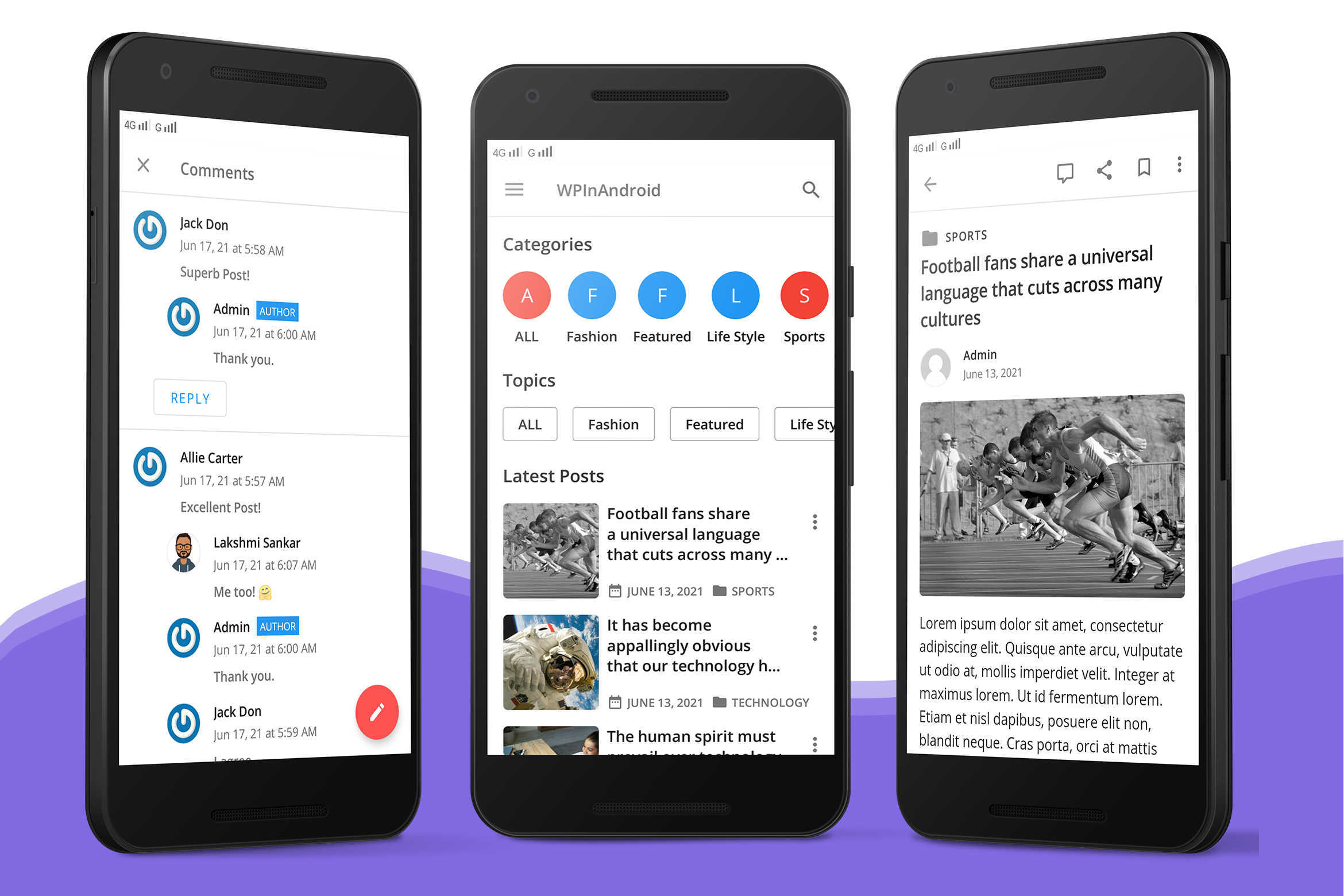 Wordpress In Android Wpinandroid Make An Android App For Your Wordpress Website By Ctrlbytes 